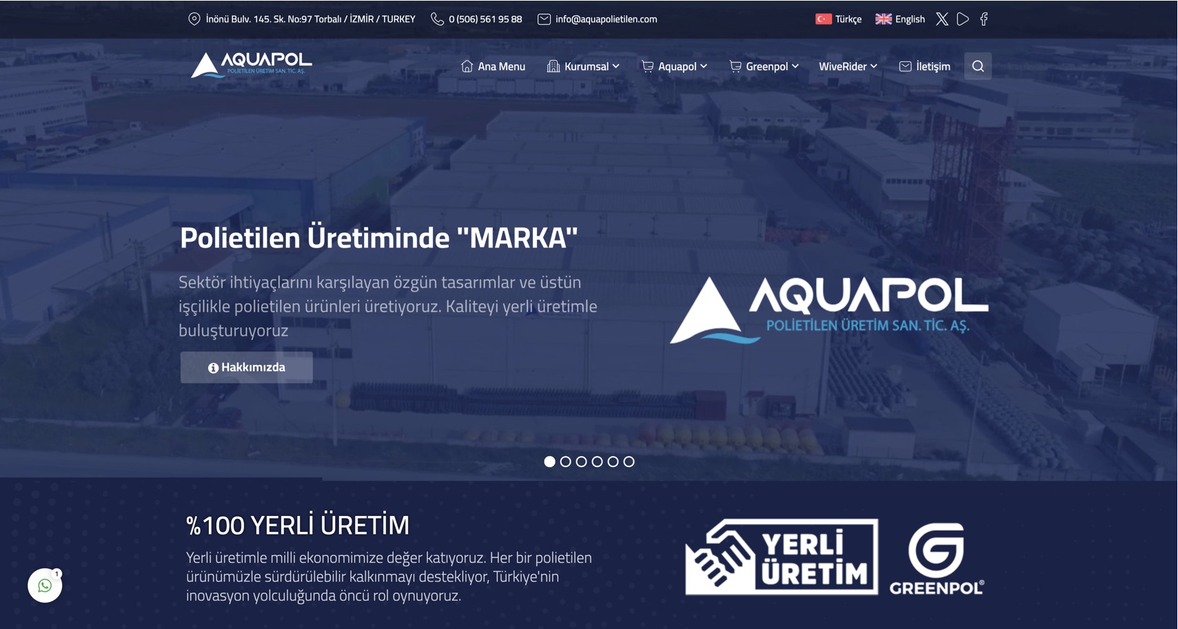 Aquapol Polietilen | Yenilikçi Polietilen Çözümleri